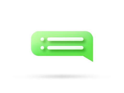 Speech Bubble 3d Icon Vector Illustration Communication Dialog Bubble 22812218 Vector Art At