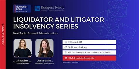 Simone Rees On Linkedin Liquidator And Litigator Insolvency Series