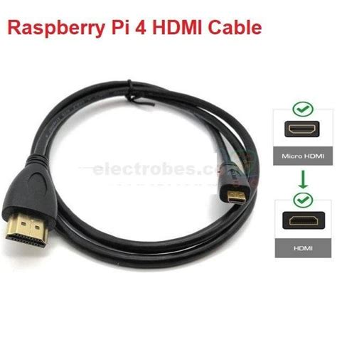 HDMI Cable Raspberry Pi