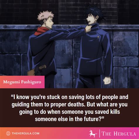 The 16 Best Quotes Of Jujutsu Kaisen Episode 4 The Hergula
