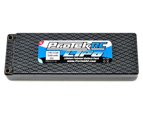 ProTek RC 2S Supreme Power LiPo 35C Hard Case Battery 7 4V 5500mAh PTK 5111 14 HobbyTown