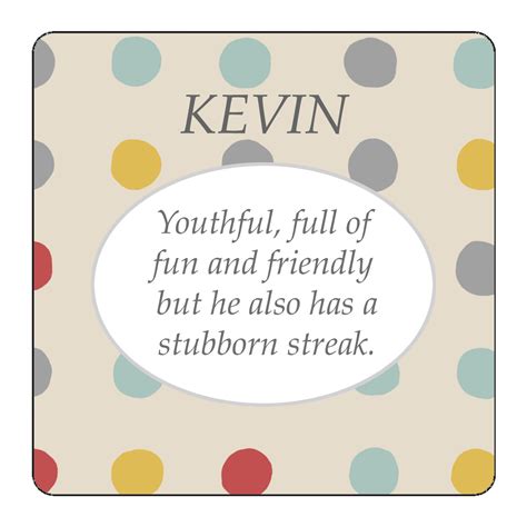 Personal Coaster Kevin Pk Of 3