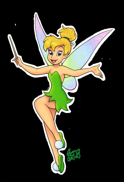 Tinkerbell Colour In By Ponellatoon On Deviantart Tinkerbell Pictures