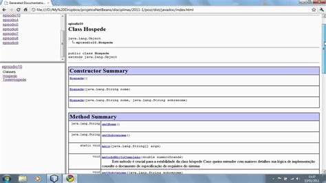 Comentários cont Javadoc Deprecated Construtores obsoletos da classe java util Date