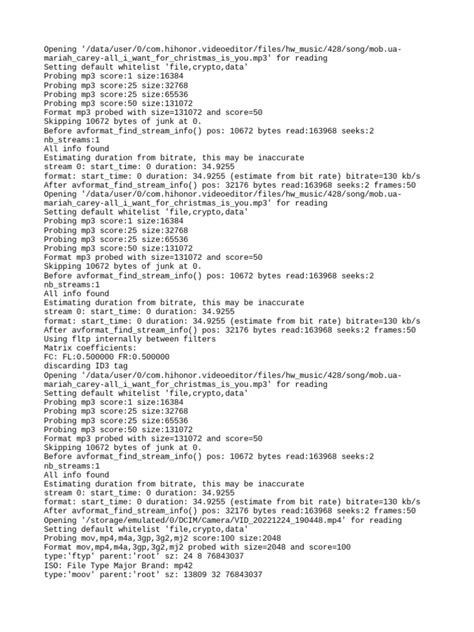 Av Log Pdf Mp3 Bit Rate