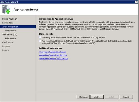 Adding The Application And Web Server Iis Roles Syntelic