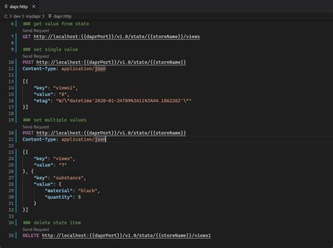 Implementing Custom Dapr State