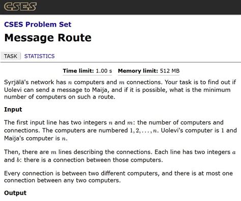 Nodes Edges Nodes Edges Graphalgorithms Cses Coding Shiv314 Cses Shivam Shrivastava