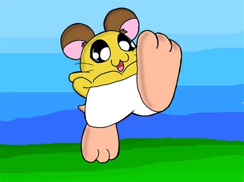 Macro Penelope Paw Stomp Hamtaro By Emolgayarn On Deviantart