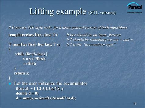 Ppt Lecturer 14 The Stl Containers Iterators And Algorithms Powerpoint Presentation Id
