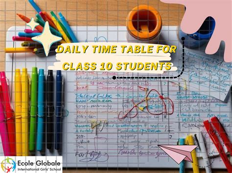 Daily Time Table For Class Babes