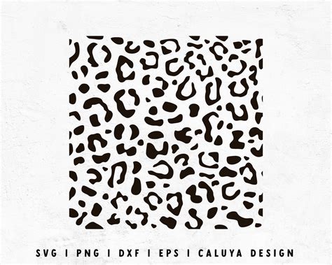Leopard Print Svg Leopard Pattern Svg Animal Pattern Svg Cheetah Svg