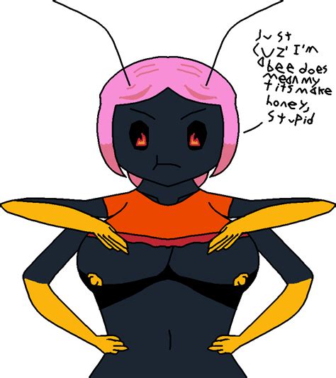 Rule 34 4 Arms Angry Anthro Arthropod Bee Big Breasts Breasts Female Hacksandslash Hair