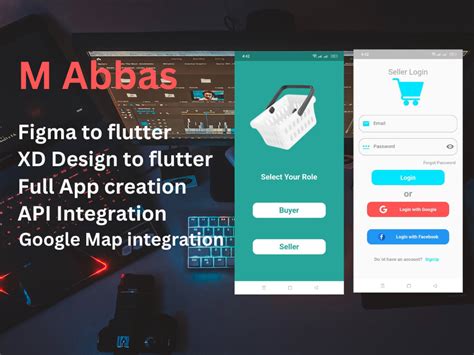 Figma Adobe XD Designs Convert App UI Into Flutter App Upwork