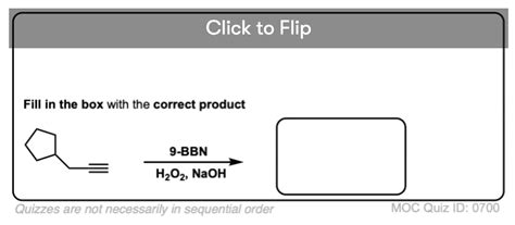 Alkyne Hydroboration With "R2BH" – Master Organic Chemistry