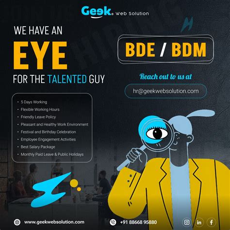 Geek Web Solution On Linkedin Suratjobs Bdm Businessdevelopmentmanager Hiring Job