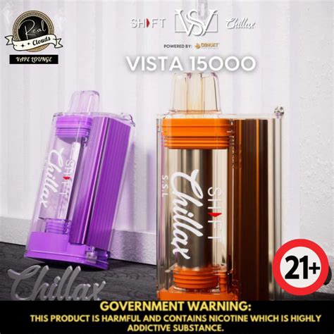 Shift X Chillax Vista Daddy 15000puff Disposable Vape Lazada Ph
