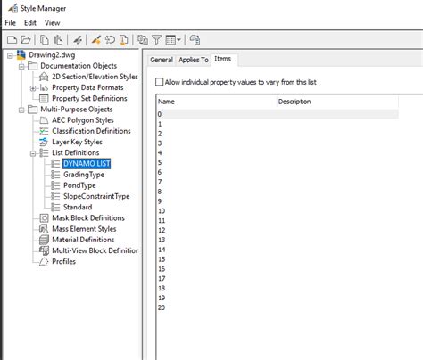 Solved Property Sets List Definitions Import Or Paste A Long List Of Values Autodesk