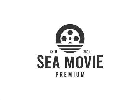 Inspiración Vectorial De Diseño De Logotipo De Película De Cine Sunset Sunrise Plantilla De
