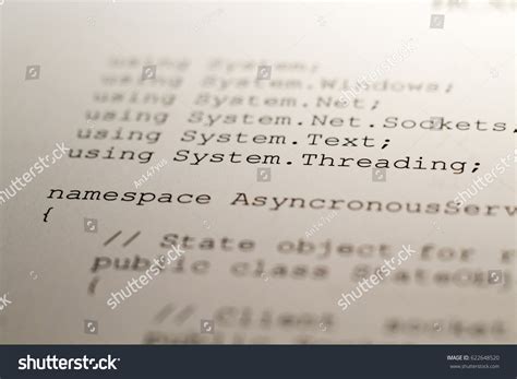 Software Development Csharp C Net Code Stock Photo Shutterstock