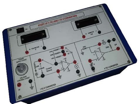 STUDY OF OPERATIONAL AMPLIFIER AS V TO I I TO V CONVERTER Manufacturer In India