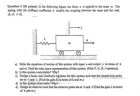 Solved Question 3 20 ﻿points In The Following Figure