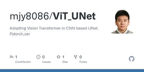 GitHub Mjy ViT UNet Adopting Vision Transformer In CNN Based UNet Pytorch Ver