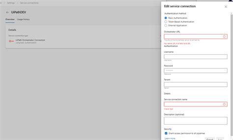 connecting on prem orchestrator to azure pipelines devops using azure