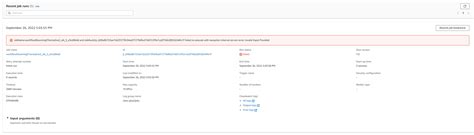 Glue Etl Job Failling Aws Repost