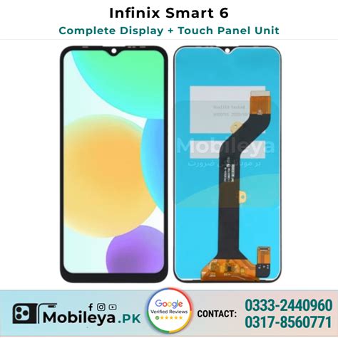Infinix Hot 12 Display Panel With Fitting Mobileya