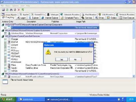 SYSINTERNALS See What Runs And Startup With Autoruns YouTube