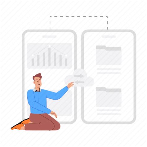 Data Science Data Integration Database Illustrations Server