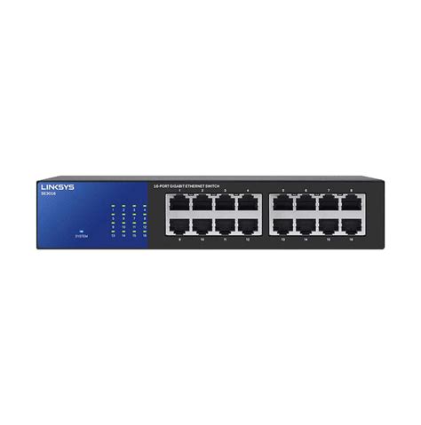 Linksys Unmanaged 16 Port Gigabit Ethernet Switch SE3016 Solutions Dimensions