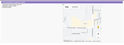 apex map component in visualforce page