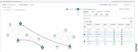 Cisco Crosswork Optimization Engine 41 User Guide Visualize Sr Mpls And Srv6 Policies Cisco