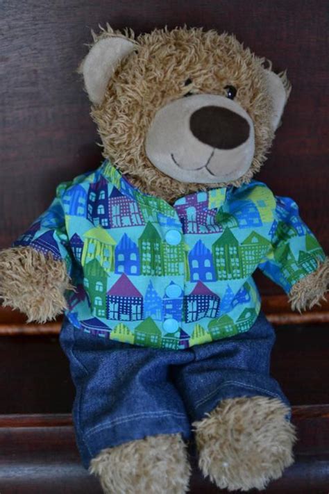 Printable Teddy Bear Jacket Pattern