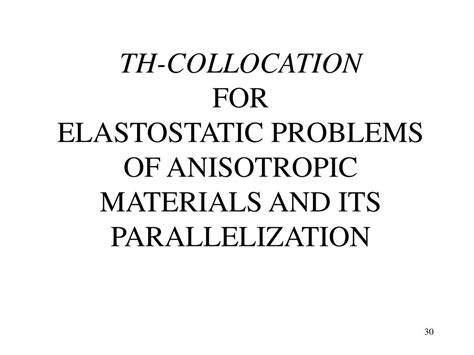 Ppt A General Effective Procedure For Combining Collocation And Domain Decomposition Methods