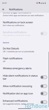 How To Show Hide Notification Icons In Status Bar Android Manual TechBone