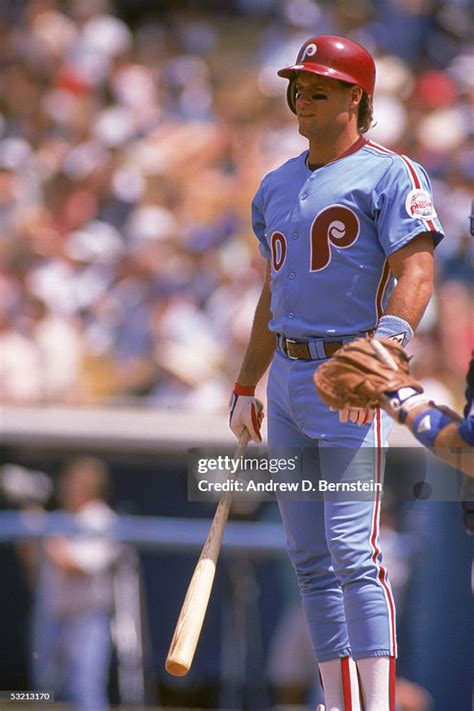 Darren Daulton Of The Philadelphia Phillies Stands Ready At Bat News