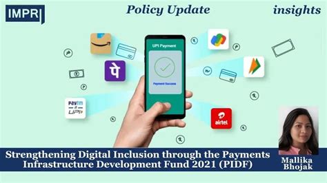 Strengthening Digital Inclusion Through The Payments Infrastructure Development Fund 2021 Pidf