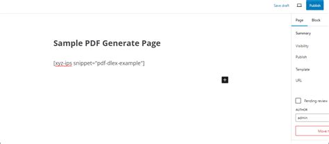 Using CloudAPI With WordPress DynamicPDF API