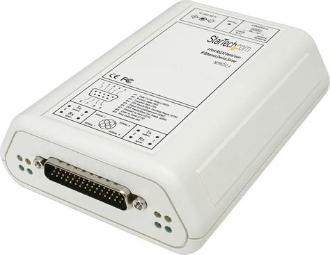 4 Port Rs232 Serial Over Ip Ethernet Device Server Netrs232 4