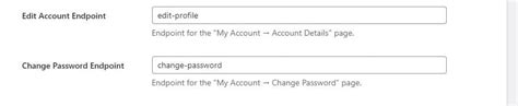 My Account Settings ProfilePress