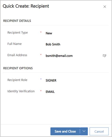 Adobe Sign For Microsoft Dynamics Crm Online User Guide