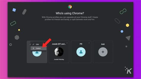 Google Chrome Profiles How To Use Edit And Delete Them