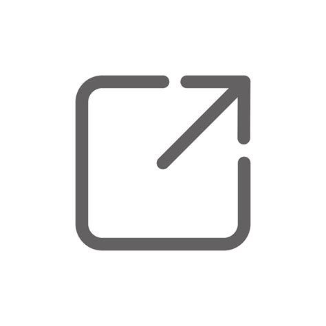 open in a new tab icon perfect for web design or user interface