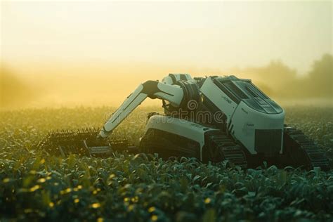 Robotic Harvester Technology Enhances Productivity In Futuristic Ai