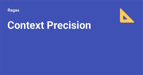Context Precision Ragas