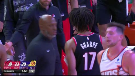 Reath Reaches High For The Offensive Board And Finds Sharpe For The