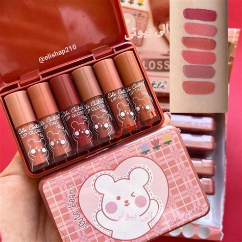 خرید و قیمت رژ لب مایع کالرکستل خرسی پک 6 عددی از غرفه آرایشی الی بیوتی